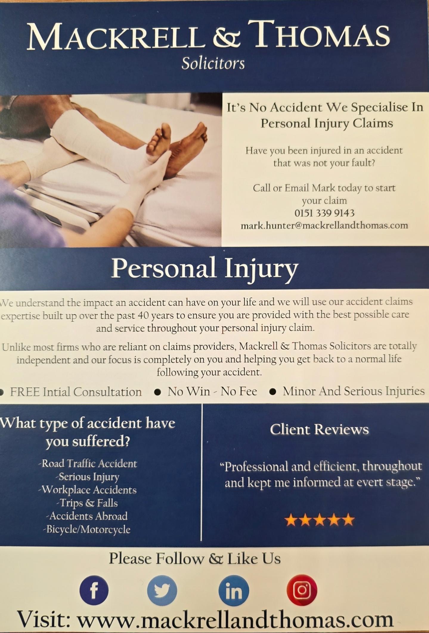 Mackrell & Thomas Solicitors 6 Broad Green Road in Liverpool - Opening ...