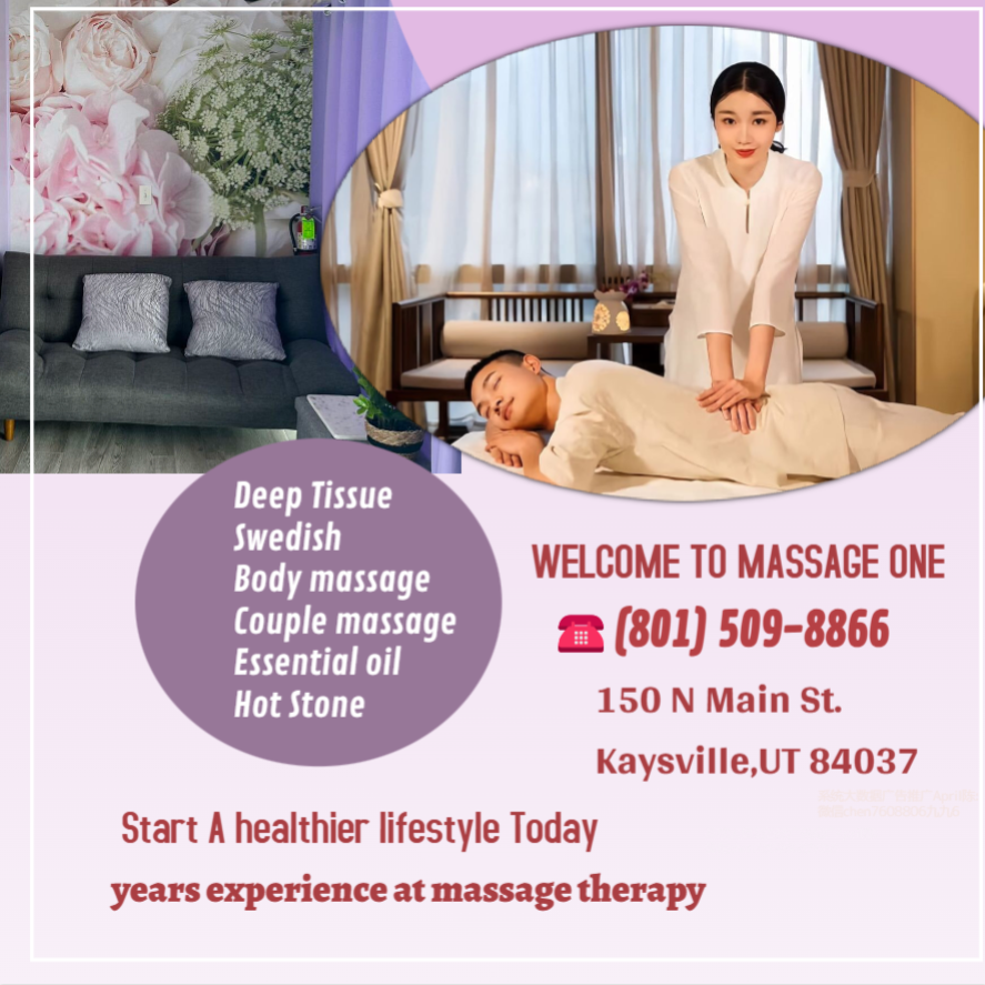 Massage One - Kaysville, Utah 84037 (25957030) | CitySquares