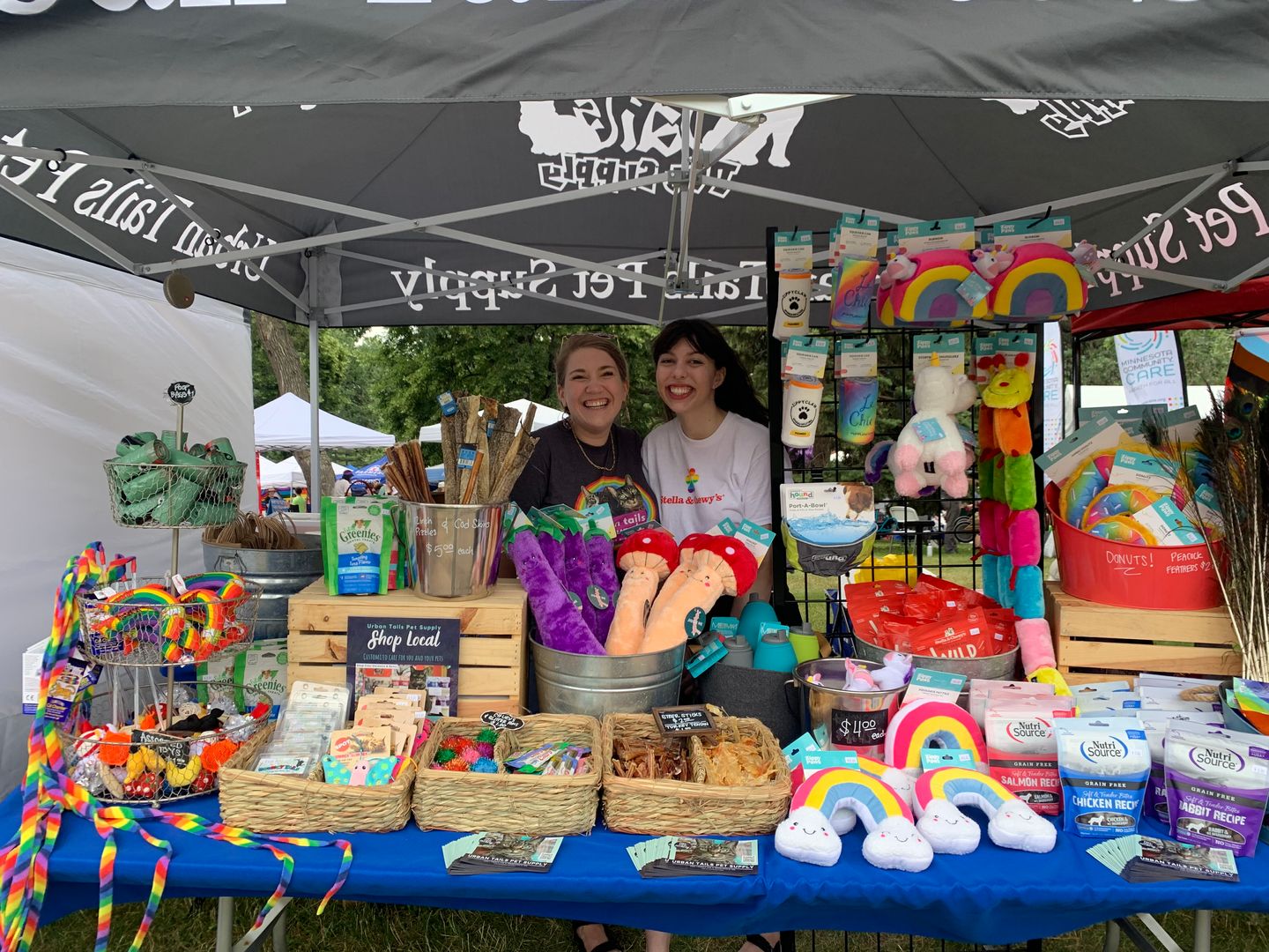 Urban Tails Booth At Twin Cities Pride! - Urban Tails Pet Supply