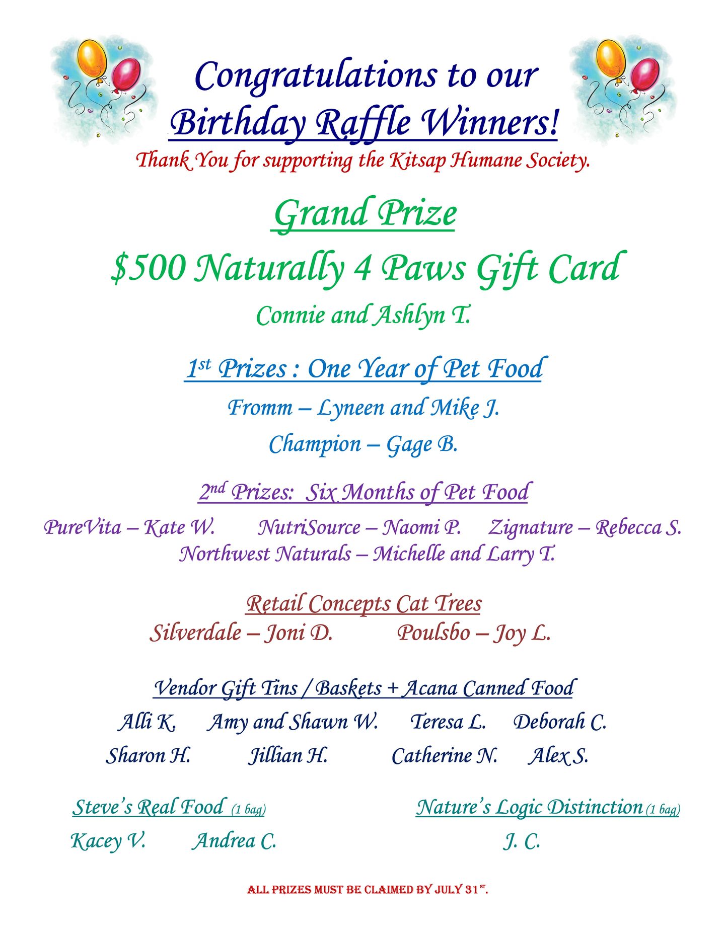 Pet Food Supply Store Silverdale WA - Naturally 4 Paws