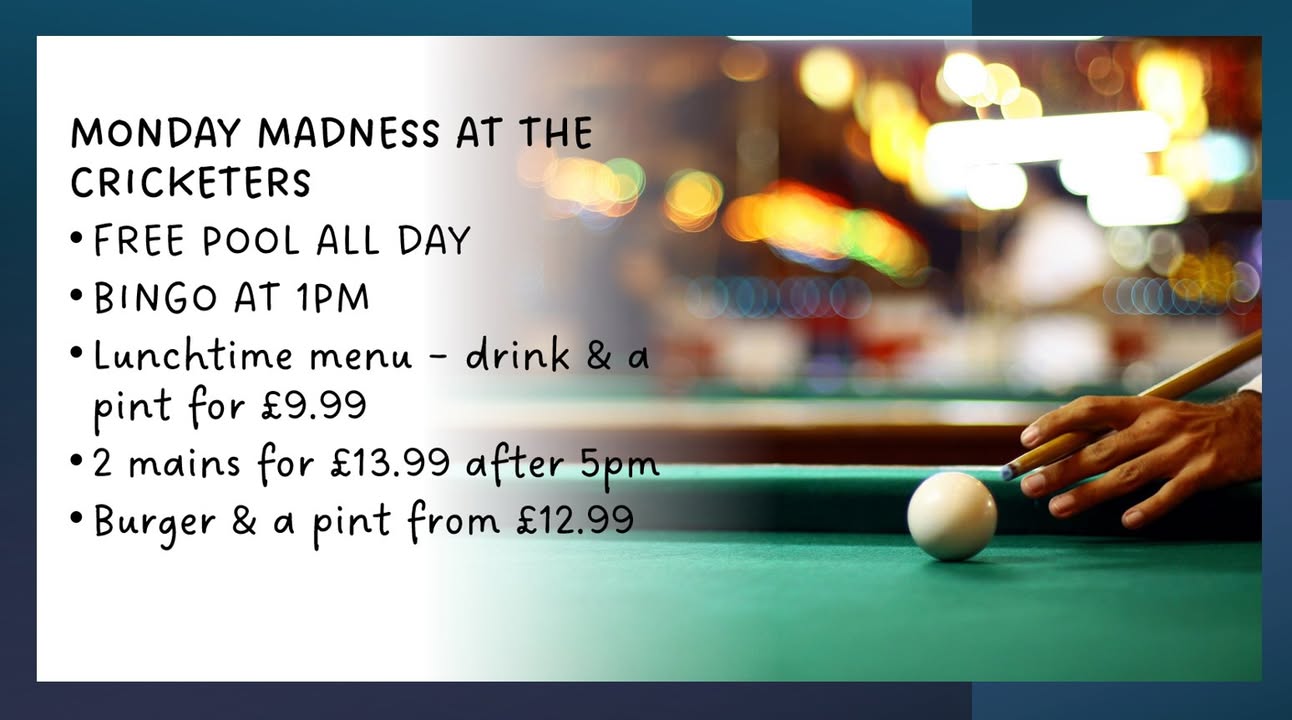 The Cricketers – Our Local Pub