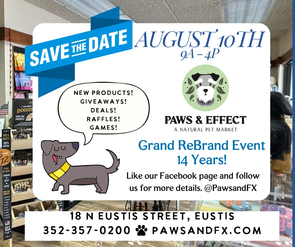 14th Anniversary Grand ReBrand Celebration - Paws & Effect, LLC