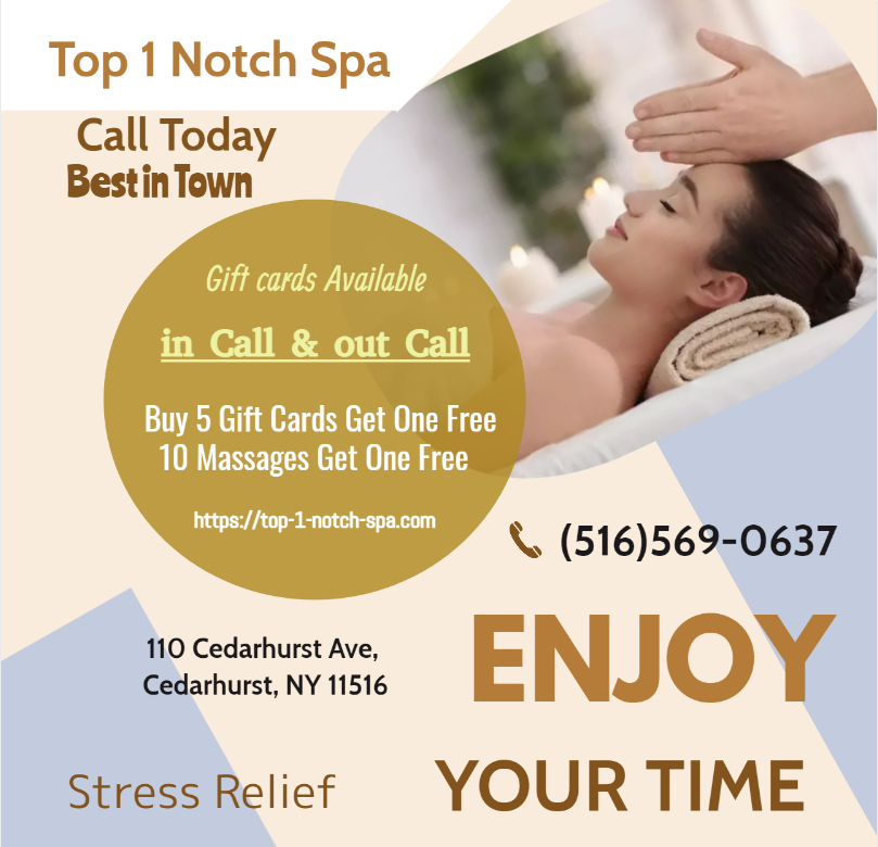 Top Notch Spa - Massage Spa - Cedarhurst, NY 11516