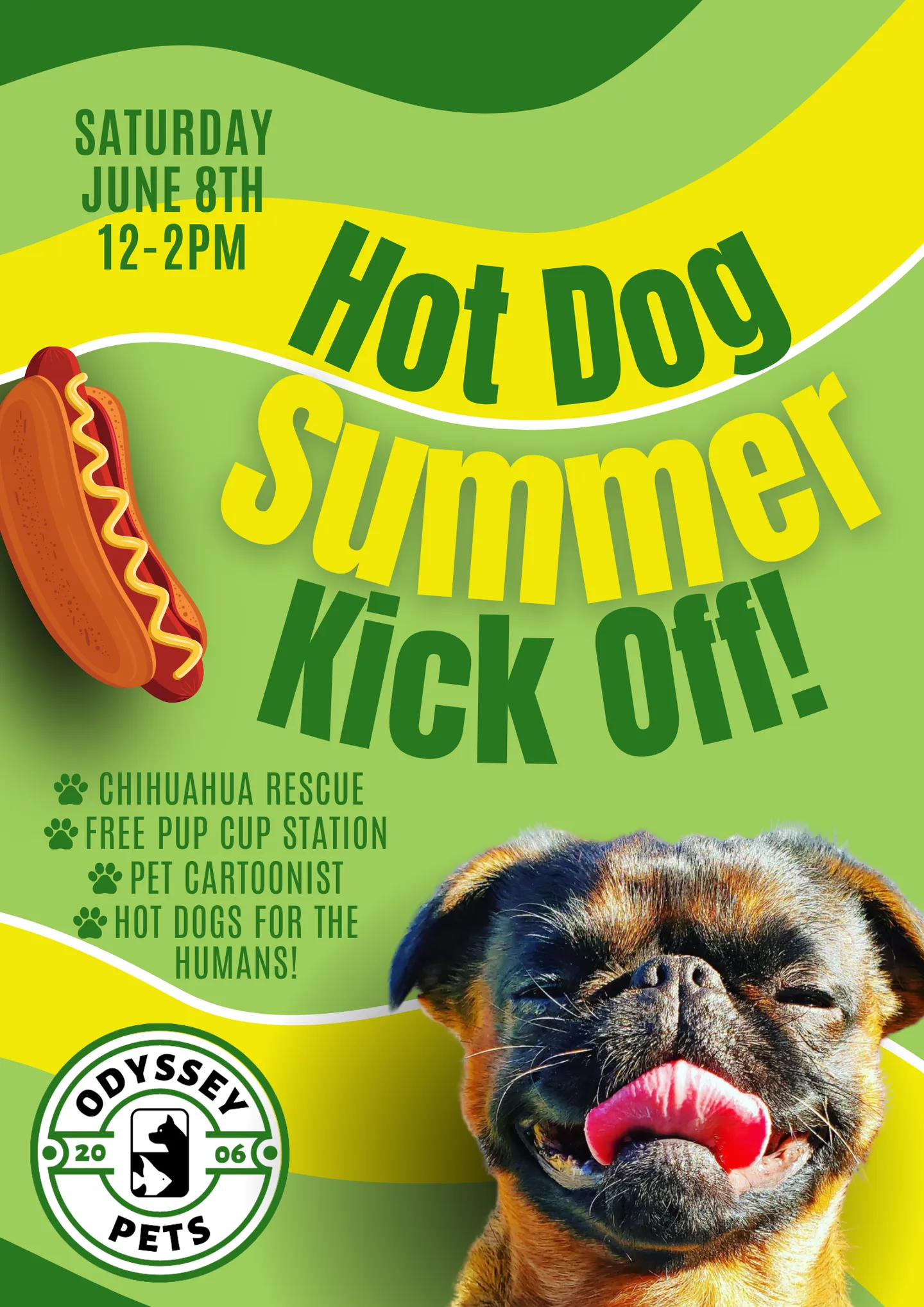 Hot Dog Kick Off Event - Odyssey Pets