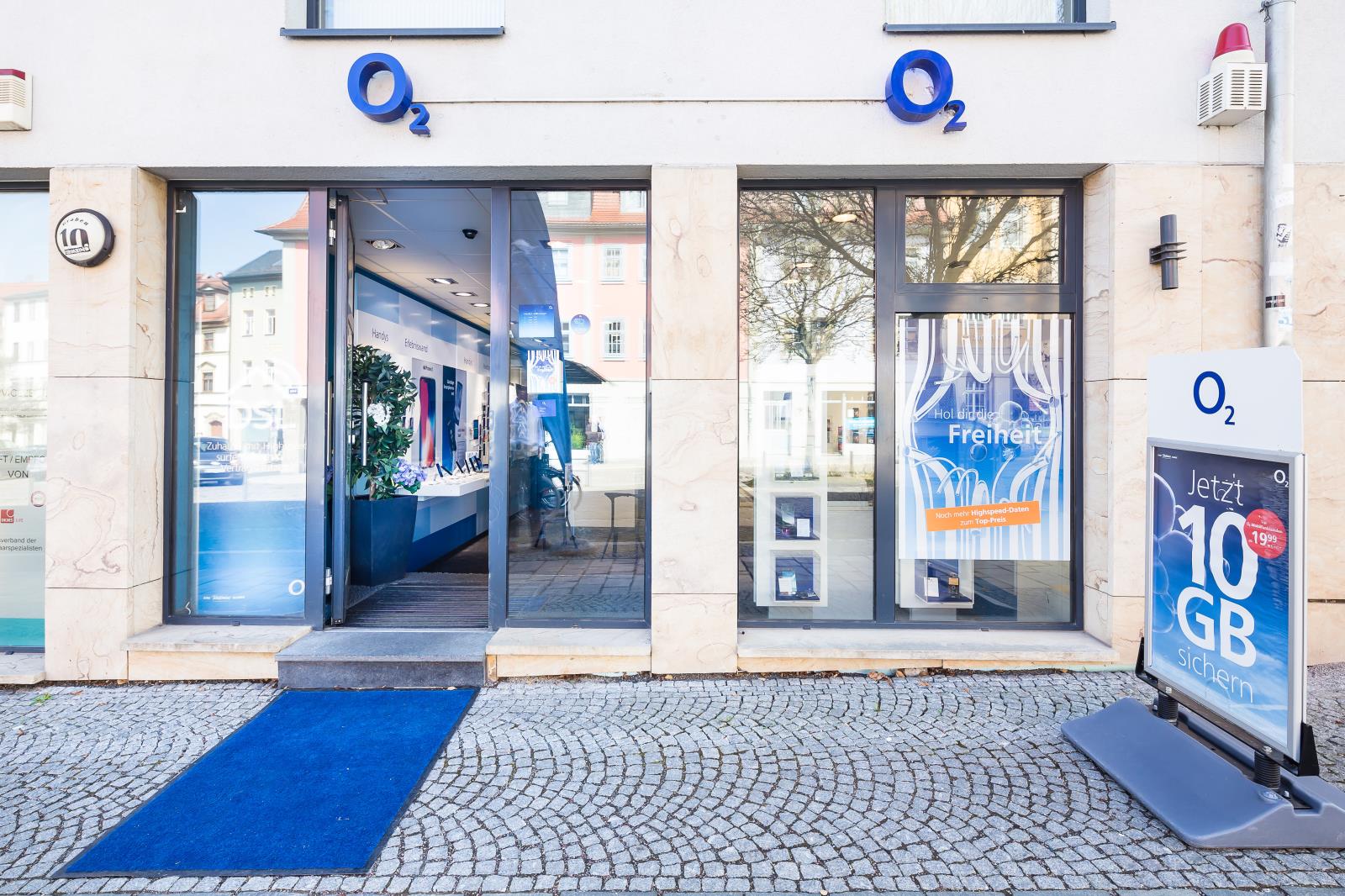 o2 Shop • Weimar, Graben 10 - Öffnungszeiten & Angebote